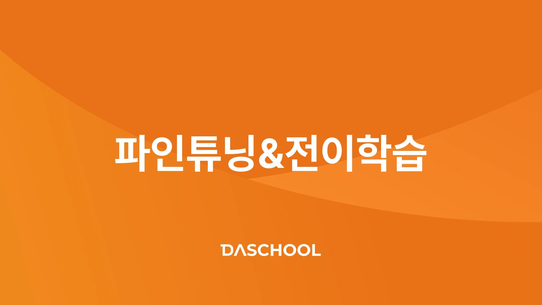 AI 간단하게 고쳐 쓰기: 파인튜닝과 전이학습 - DACON
